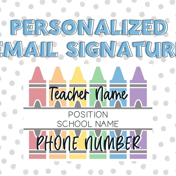 Email Signature - Etsy