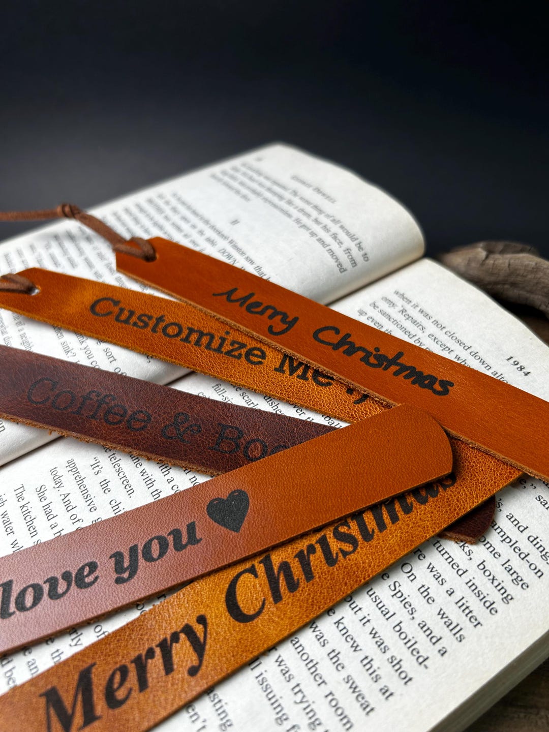 Gift for Her | Personalized Leather Bookmark | Mother's Day | Gift for ...
