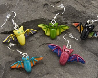 Polymer Clay Bat | Etsy