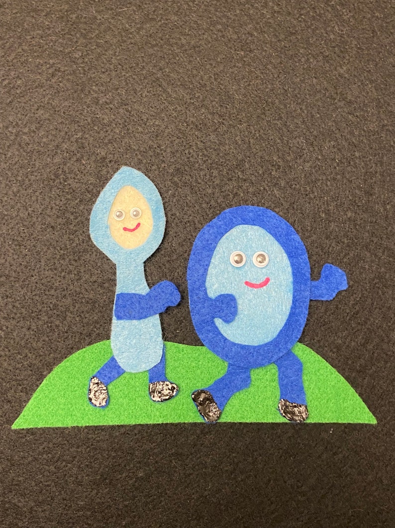 Hey Diddle Diddle Felt Set, Felt Board Story, Teacher Resource, Felt ...