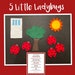 5 Little Ladybugs Felt Set //felt Board Story //felt Set // Circle Time ...