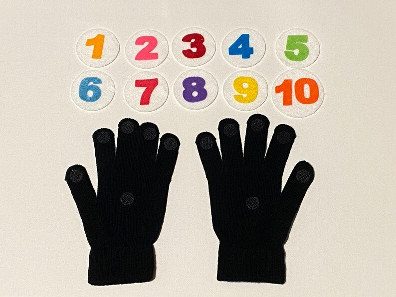 Story Glove- Counting 1-10//felt Board Story //felt Set // Circle Time ...