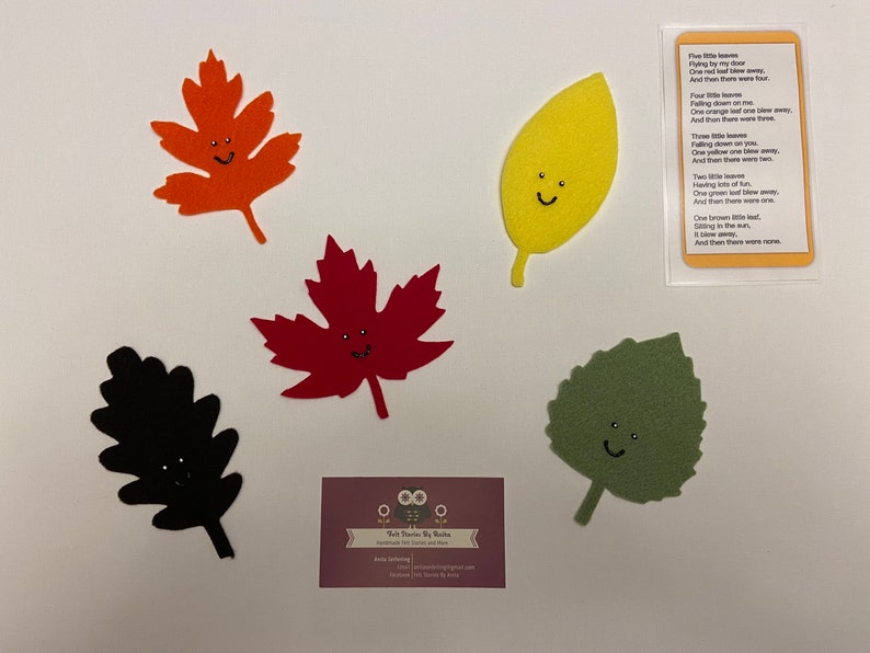 Fall Story Time Felt Set, Felt Story, Flannel Board Story, Teacher ...