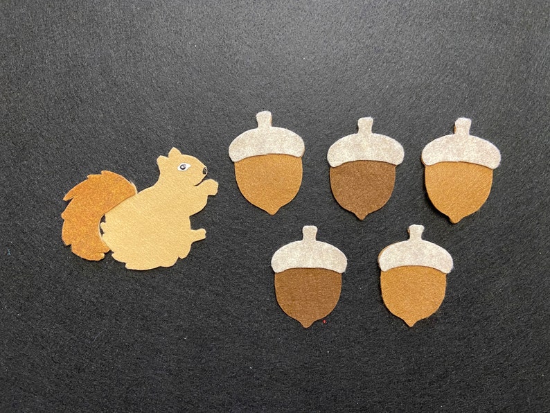 Fall Story Time Felt Set, Felt Story, Flannel Board Story, Teacher ...