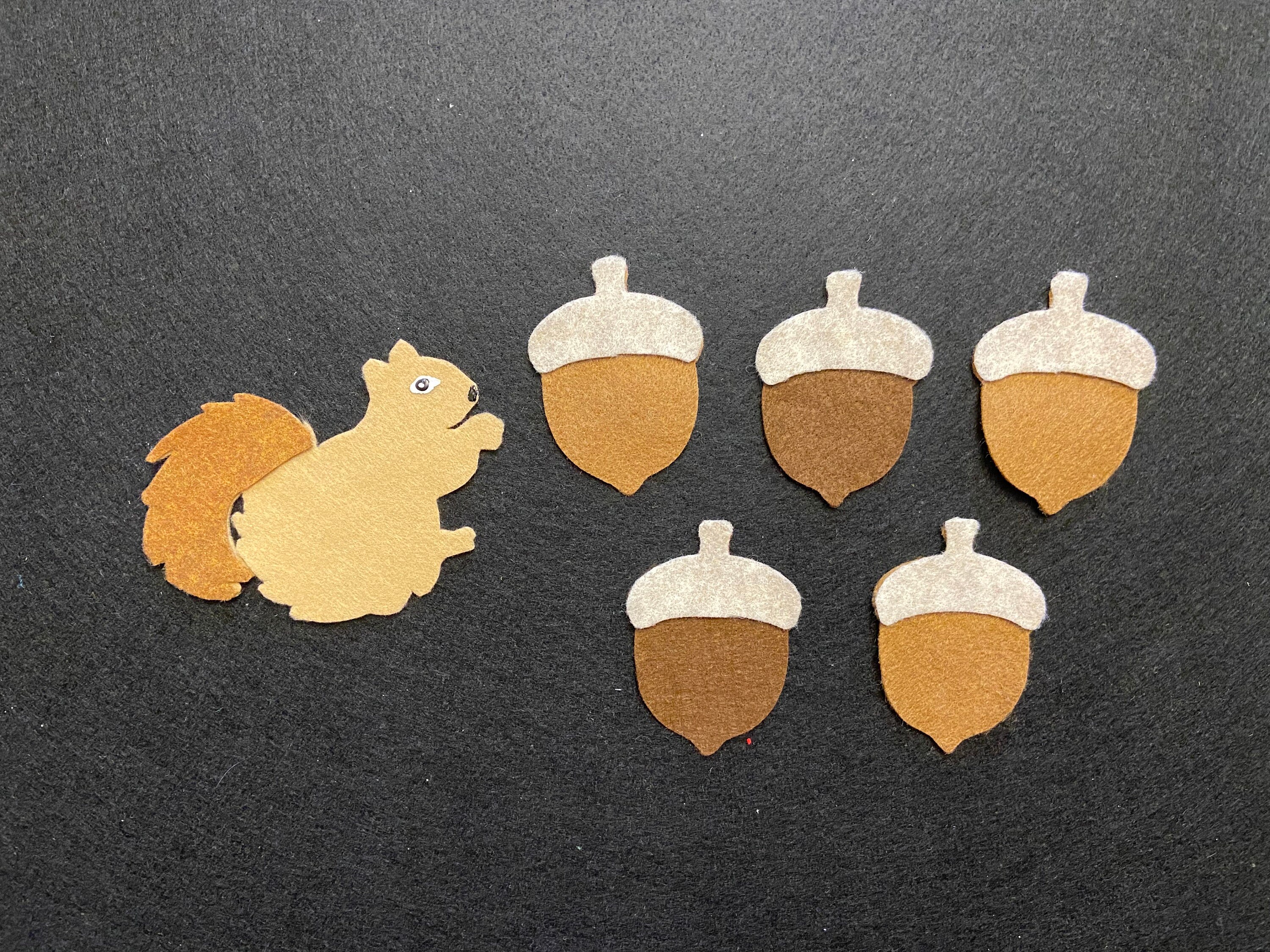 Fall Story Time Felt Set, Felt Story, Flannel Board Story, Teacher ...