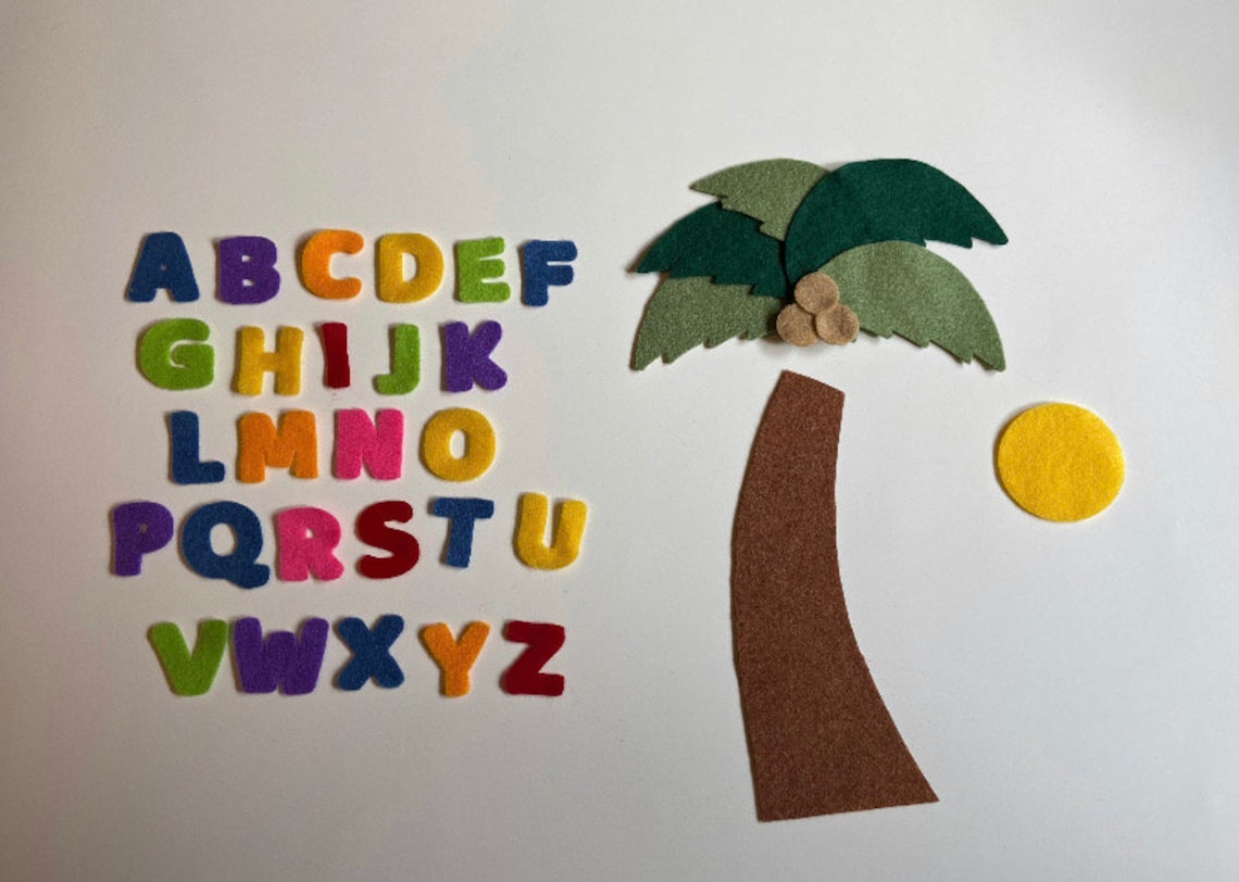 Chicka Chicka Boom Boom, Teacher Resource, Alphabet, ABC, Felt Board ...