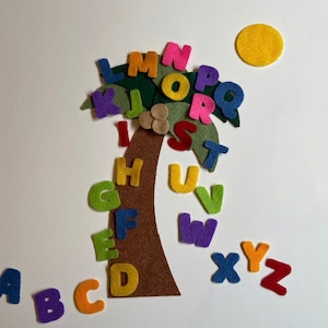 Chicka Chicka Boom Boom, Teacher Resource, Alphabet, ABC, Felt Board ...