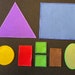 Shape House Felt Story, Felt Board Story, Felt Set, Circle Time ...