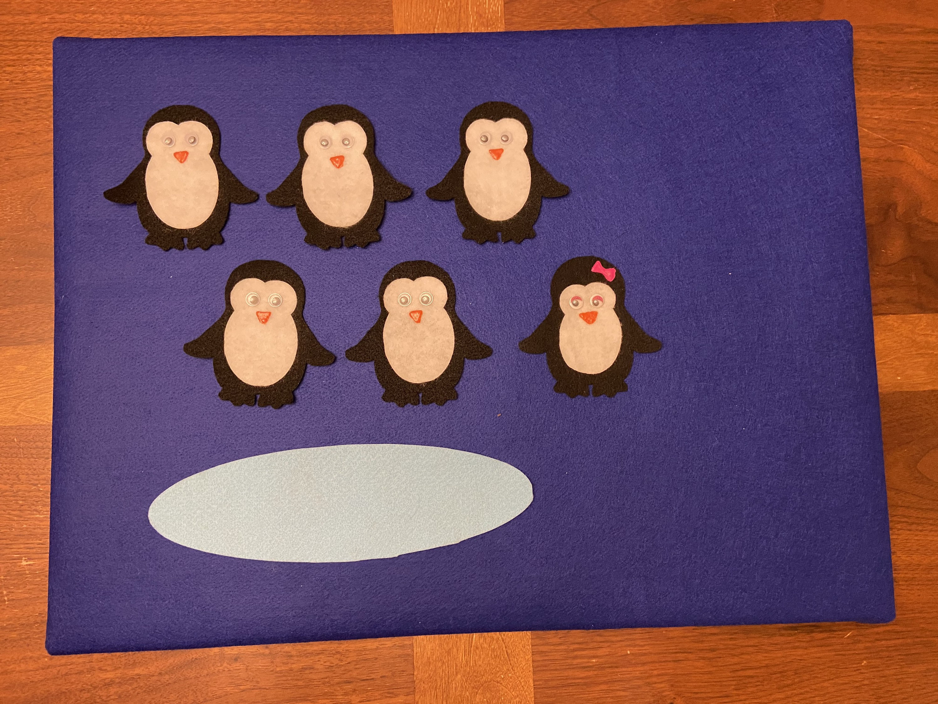 5 Little Penguins Bundle/circle Time/storytime Activity/preschool ...