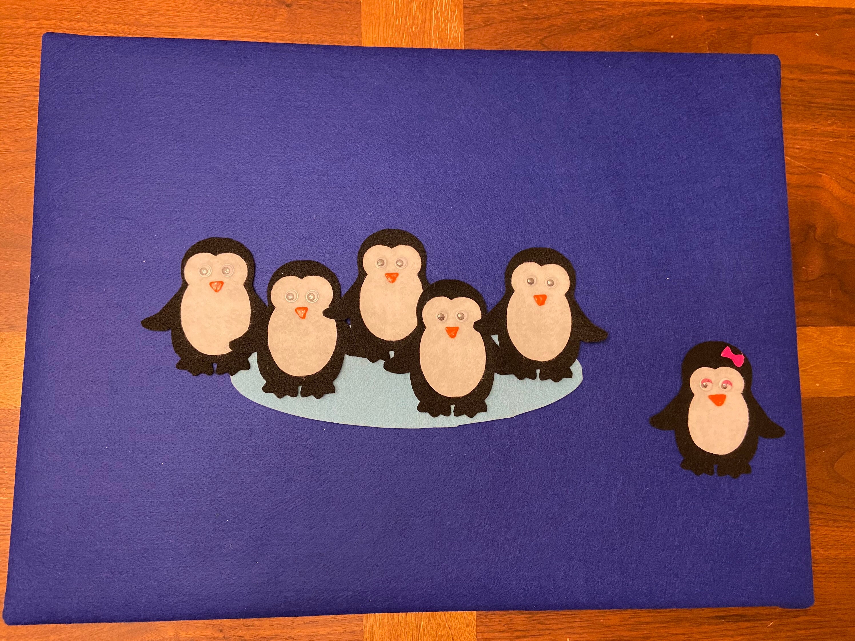 5 Little Penguins Bundle/circle Time/storytime Activity/preschool ...
