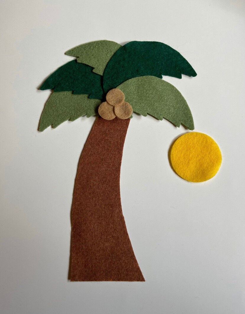 Chicka Chicka Boom Boom Felt Board Story Set, Alphabet ABC - Etsy
