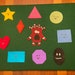 Shape Monster Felt Set, Felt Story, Flannel Board Story, Teacher ...