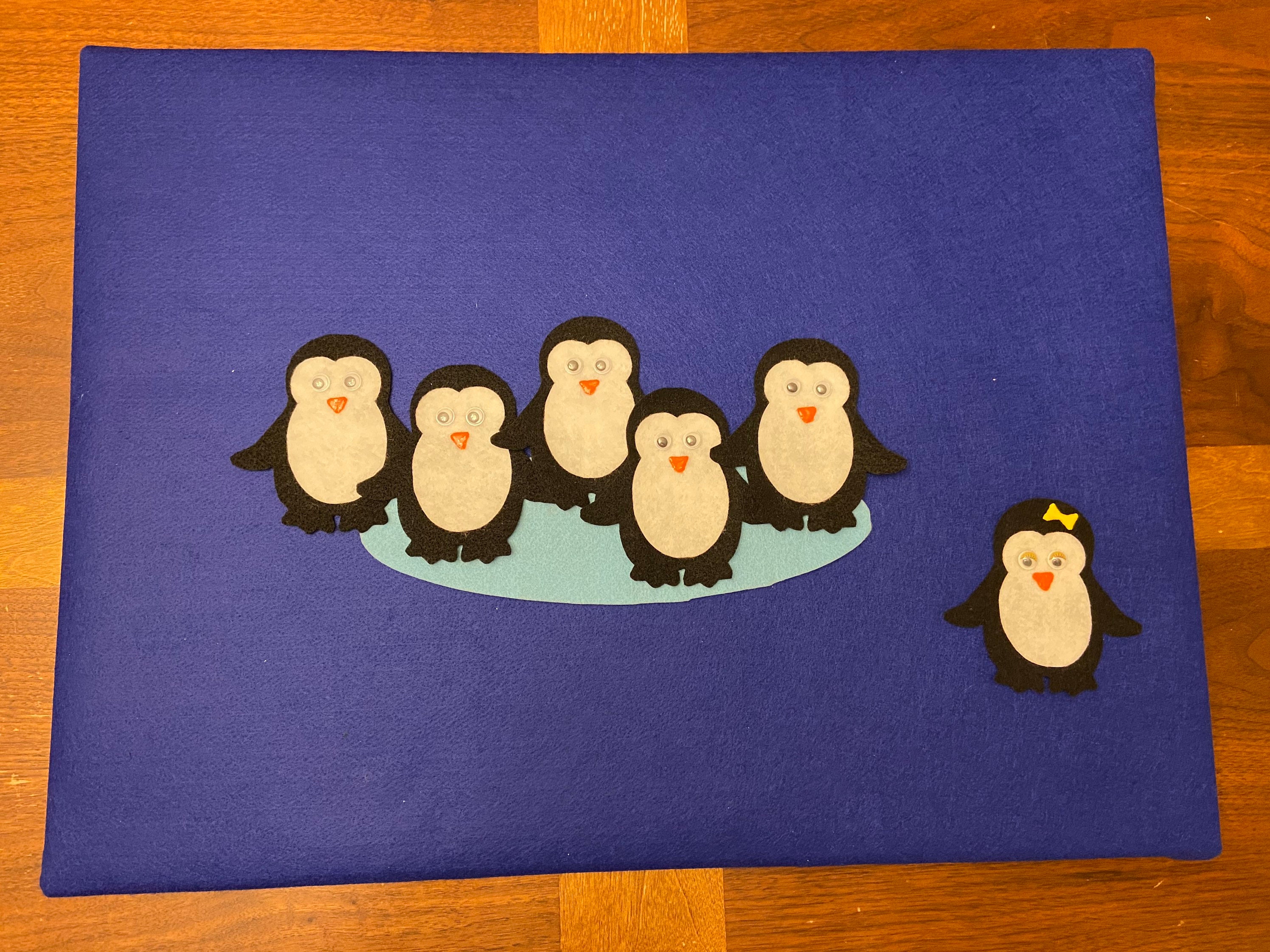 5 Little Penguins Bundle/circle Time/storytime Activity/preschool ...