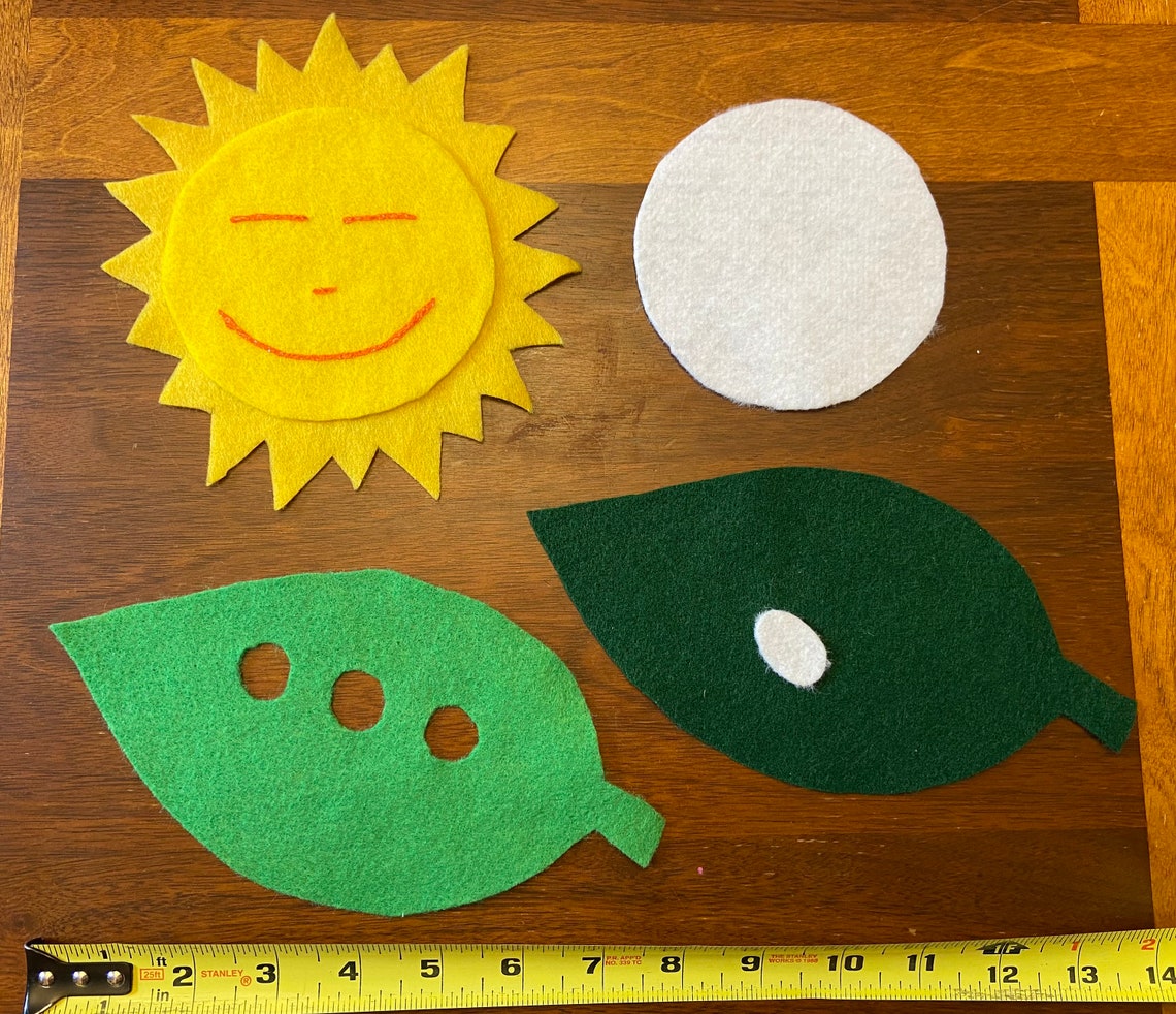 The Very Hungry Caterpillar Felt Story //felt Board Story - Etsy