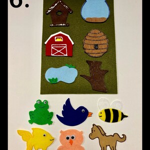 Educational Interactive Play Mat/ Toddler Activity/ Gift/ Travel ...