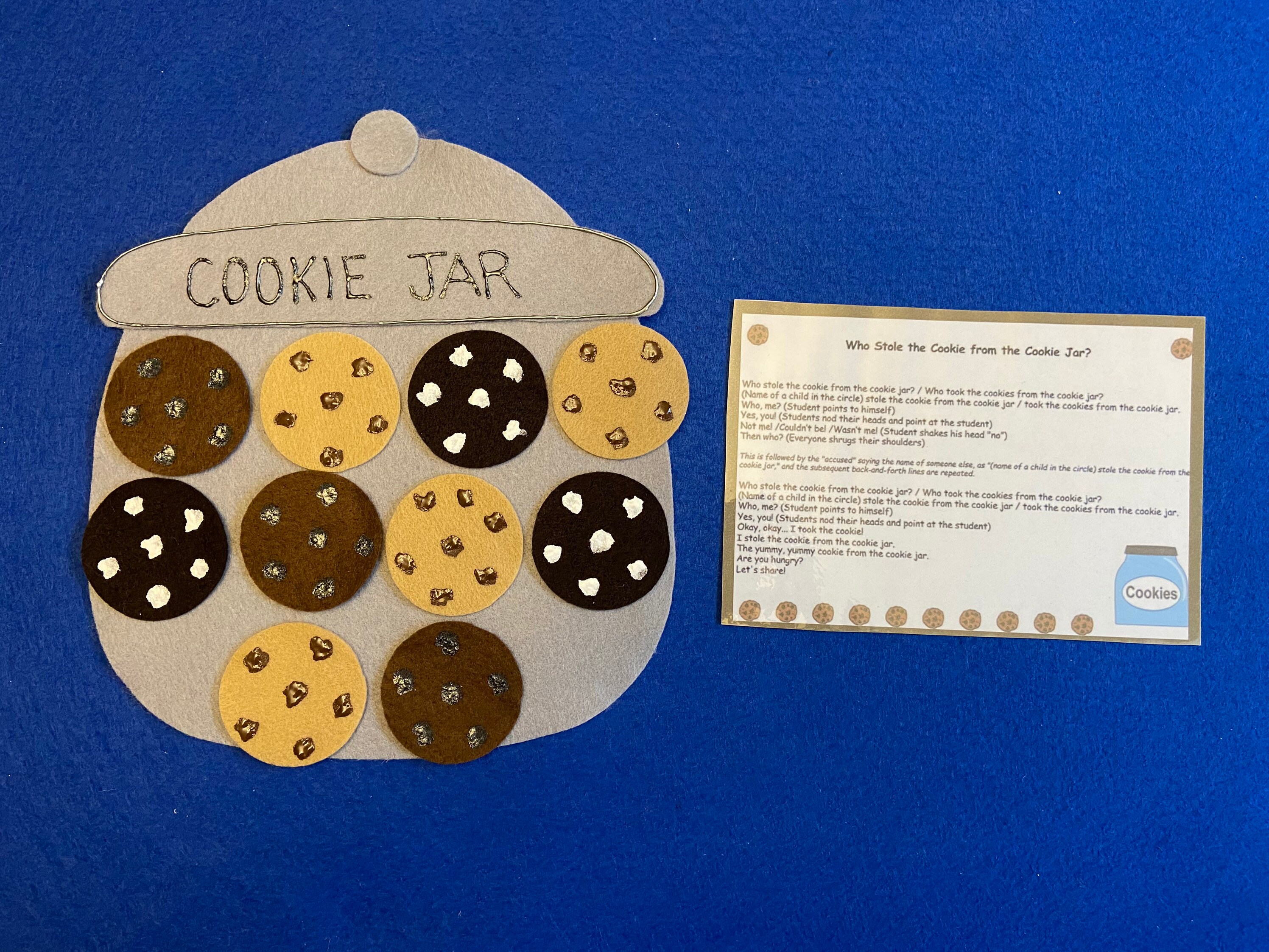 Who Stole The Cookies From The Cookie Jar Clipart