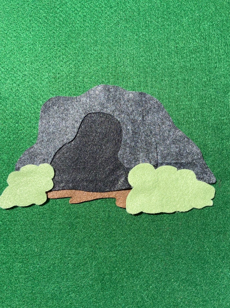 Going on A Bear Hunt Felt Song //felt Board Story //felt Set // Circle ...