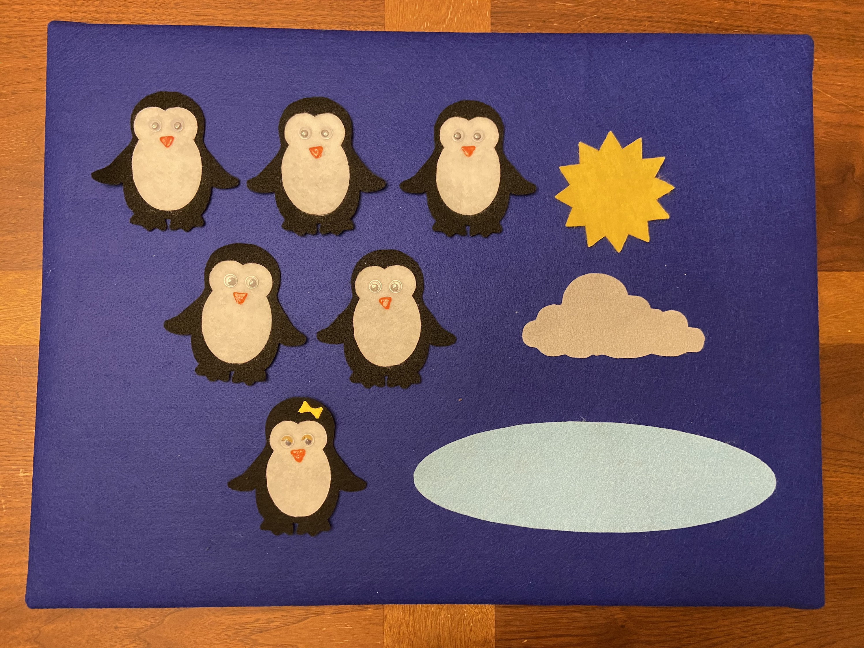 5 Little Penguins Bundle/circle Time/storytime Activity/preschool ...
