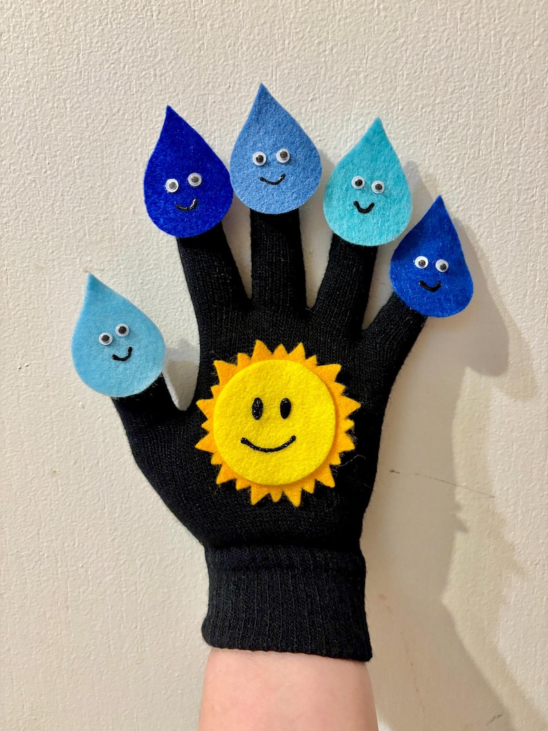 Story Glove Felt Set, Felt Board Story, Felt Set, Circle Time ...