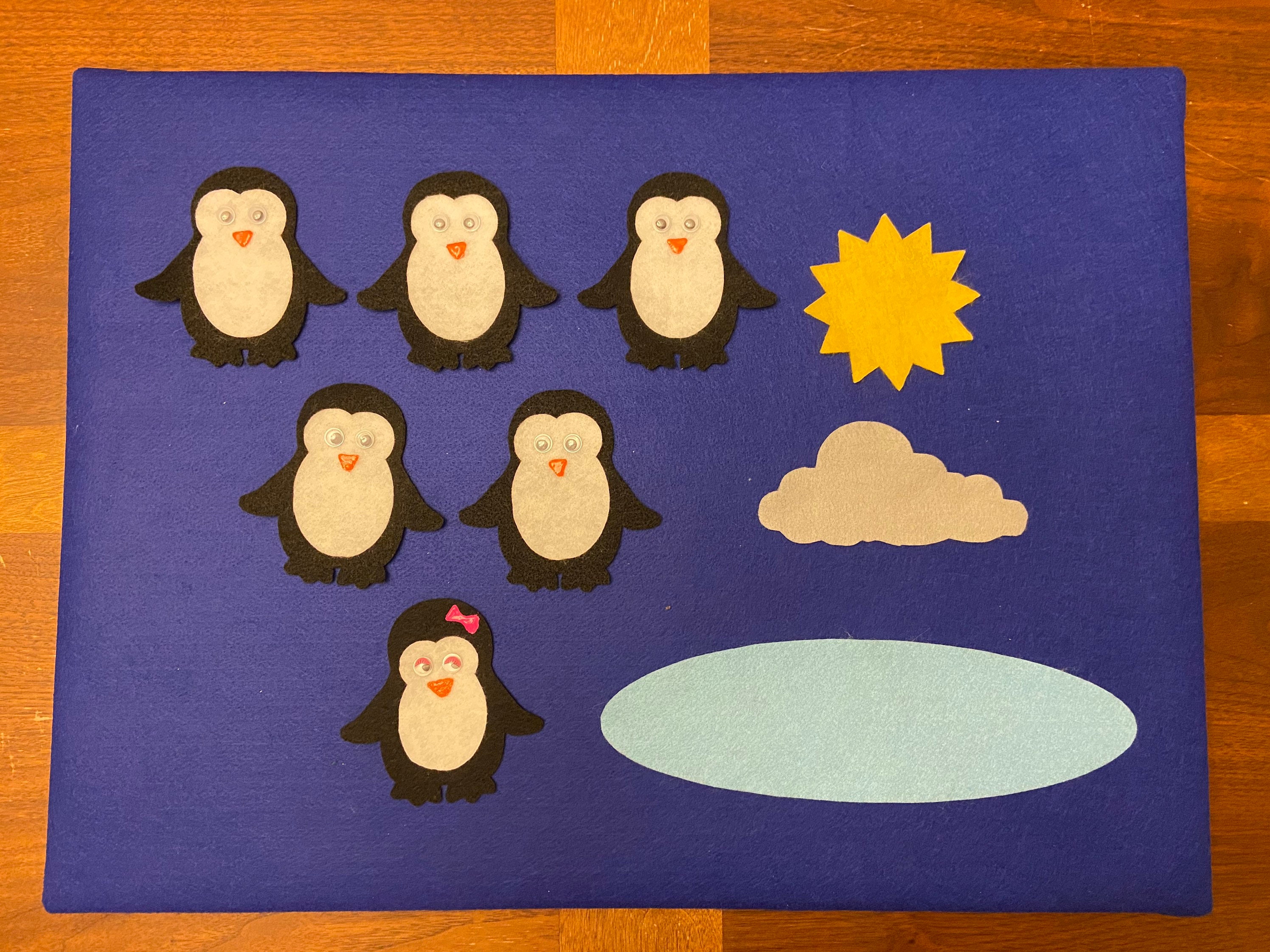 5 Little Penguins Bundle/circle Time/storytime Activity/preschool ...