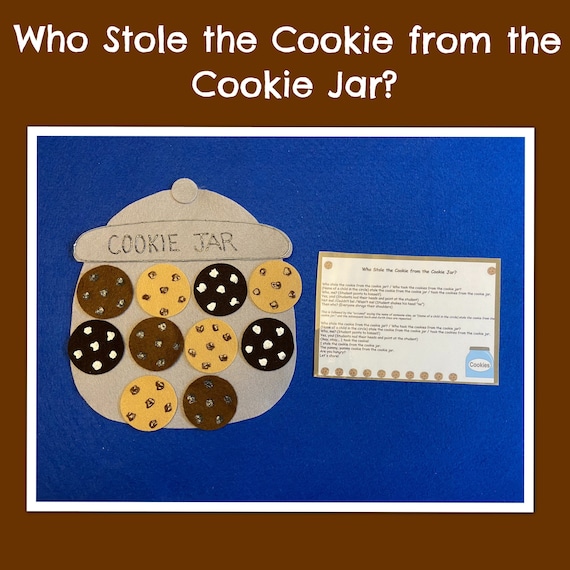 Who Stole The Cookies From The Cookie Jar Clipart