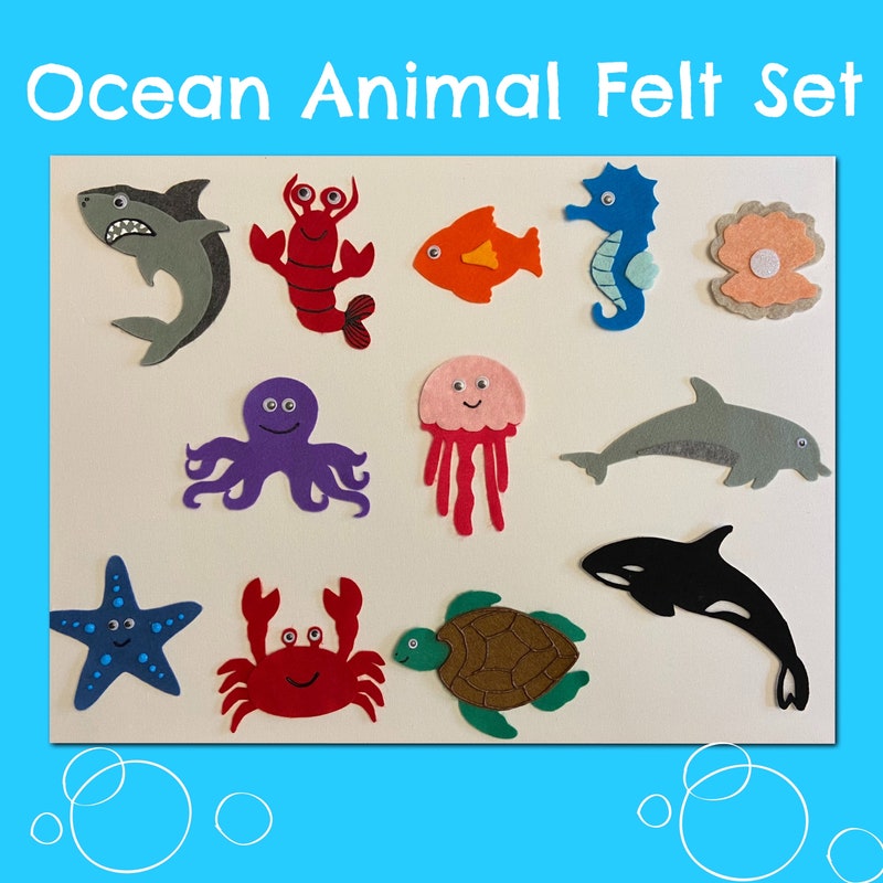 Ocean Felt Board - Etsy