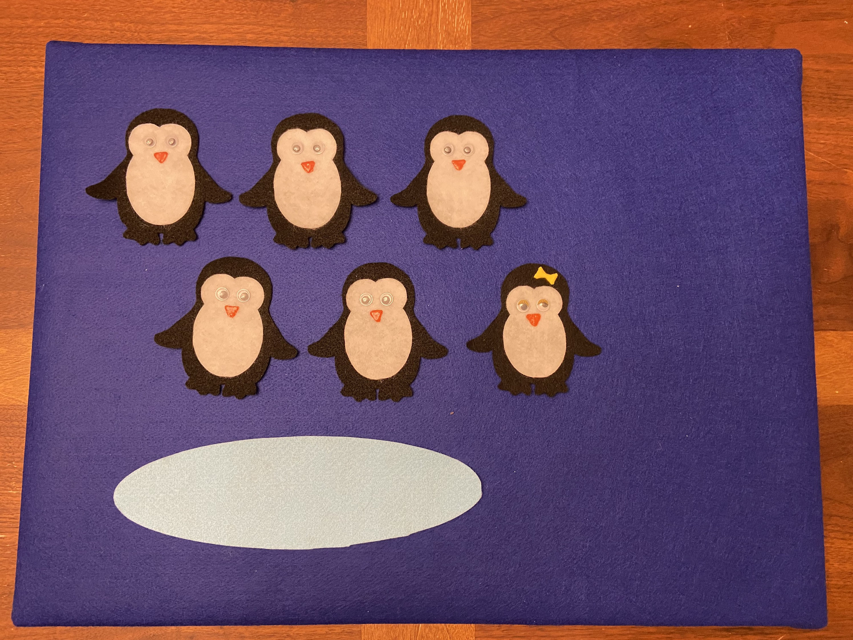 5 Little Penguins Bundle/circle Time/storytime Activity/preschool ...