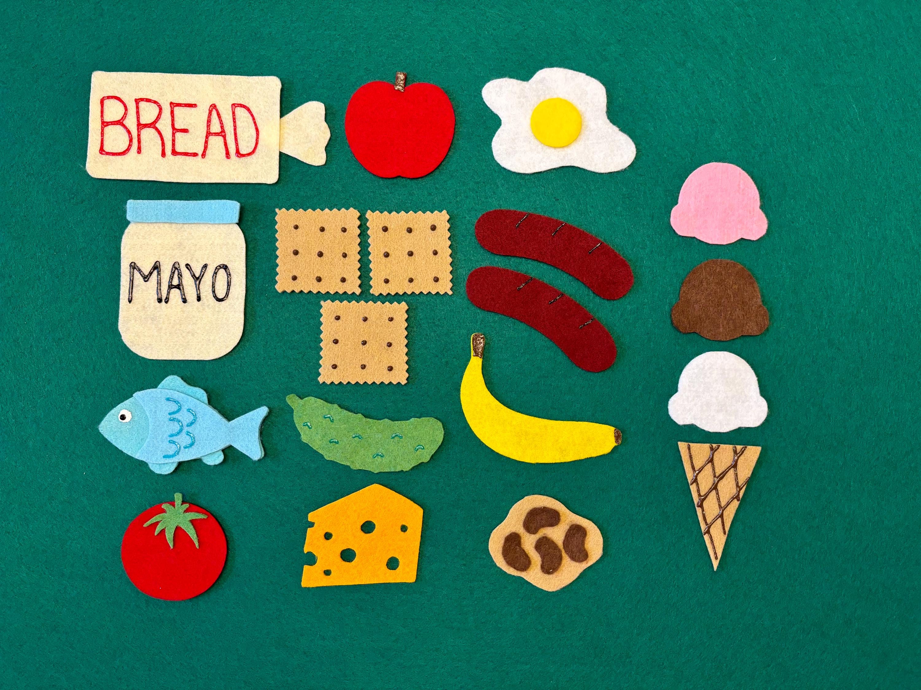 Pete the Cat, Pete’s Big Lunch, Felt Story, Flannel Board Story ...