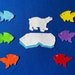 Marco the Polar Bear Felt Set/circle Time/storytime Activity/preschool ...