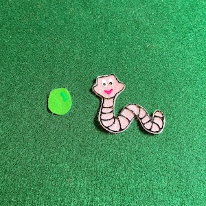 Herman the Worm Felt Set //felt Board Story //felt Set // Circle Time ...
