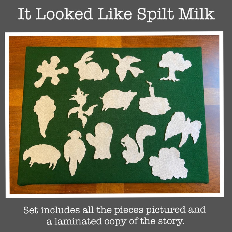 It Looked Like Spilt Milk - Etsy