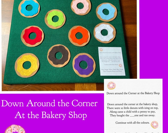 Shape House Felt Story //felt Board Story //felt Set // Circle Time ...