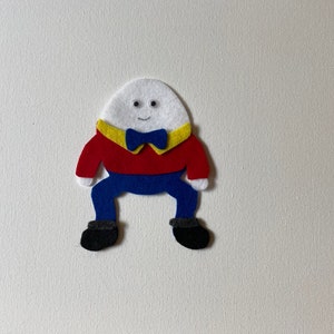 Humpty Dumpty Felt Story Set, Preschool Nursery Rhyme - Etsy