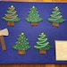 5 Little Christmas Trees Felt Set, Felt Story, Flannel Board Story ...