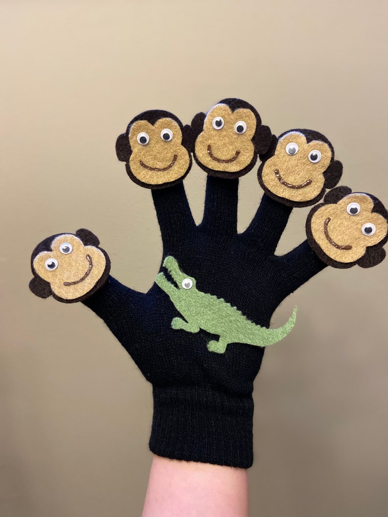 Story Glove Felt Set //felt Board Story //felt Set // Circle - Etsy