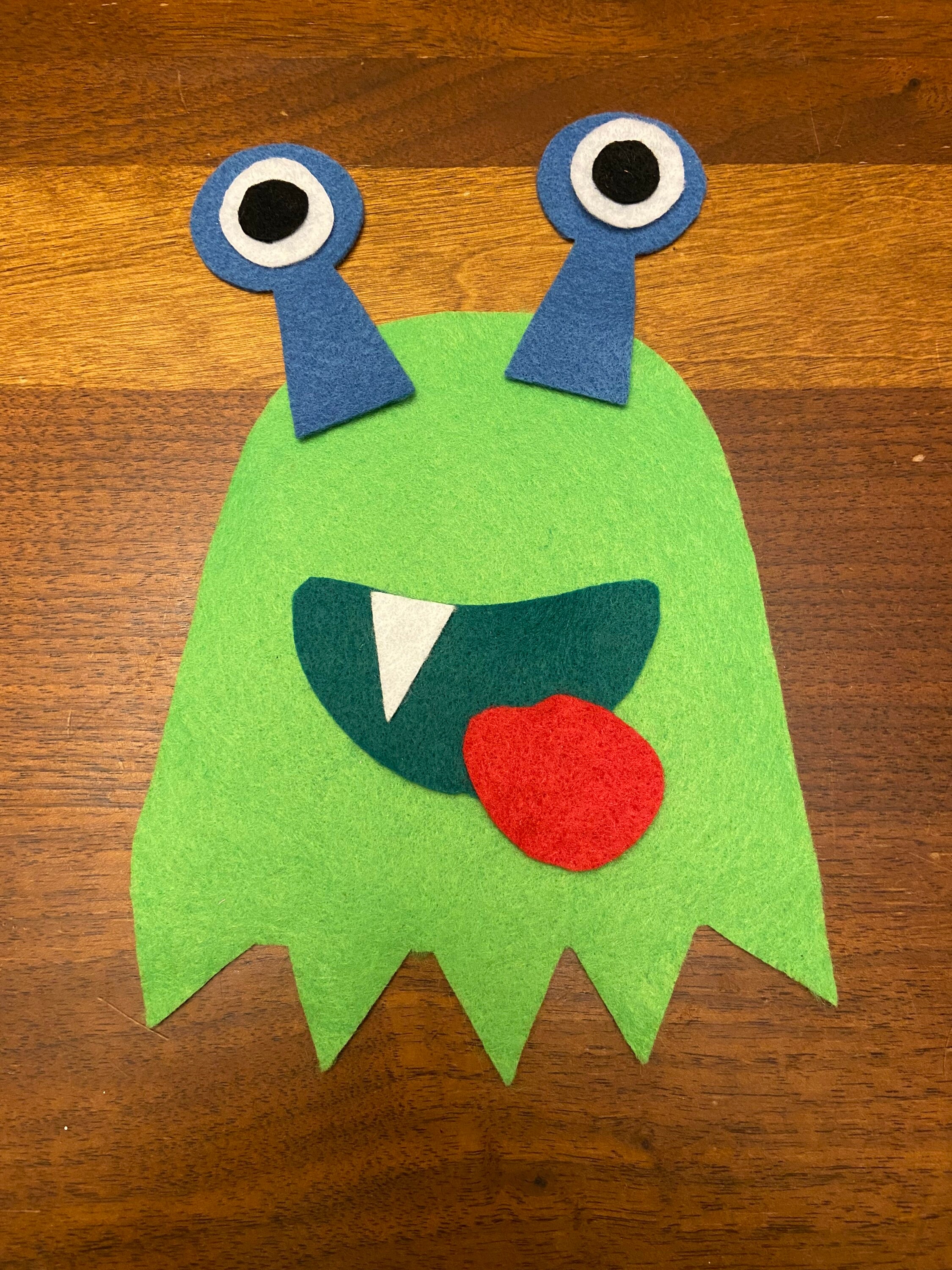 Make a Monster Felt Set/circle Time/storytime Activity/preschool ...