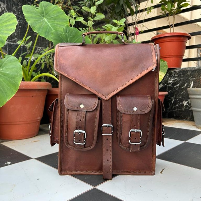 Vintage Backpack - Etsy
