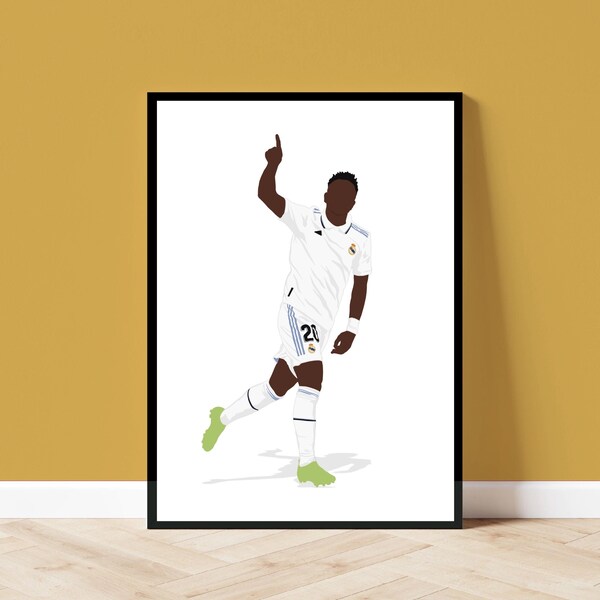 Vinicius Júnior Poster - Etsy