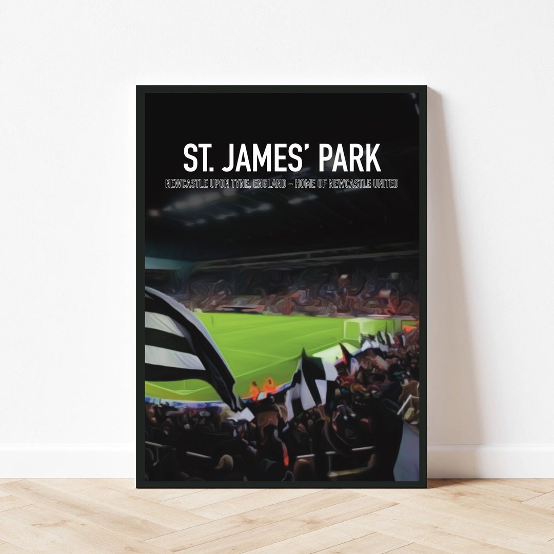 St James Park Stadium Poster Printables, Newcastle United , Newcastle ...