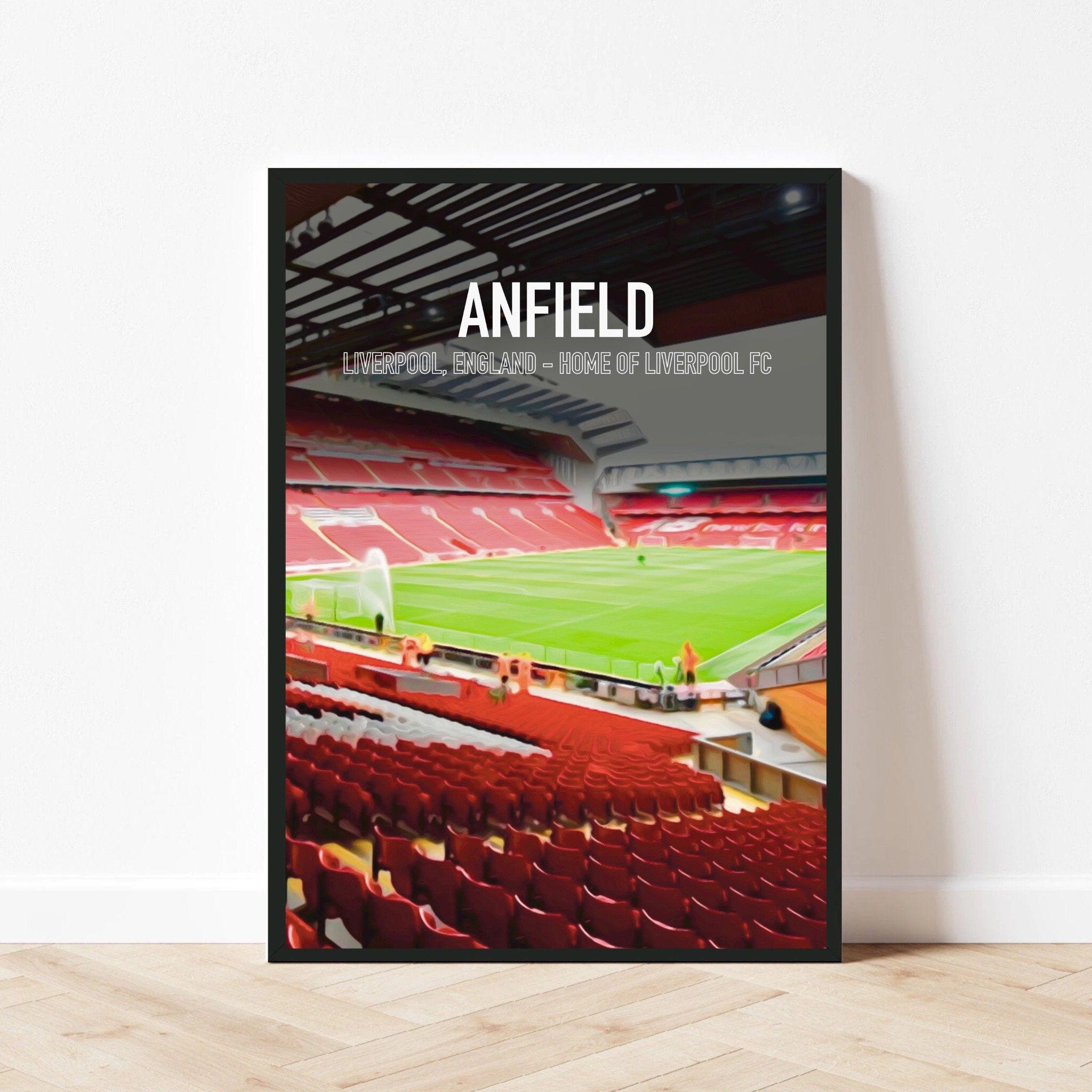 Anfield Stadium Poster Printables, Anfield Downloadable, Liverpool FC ...