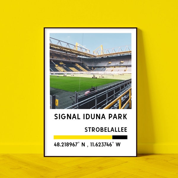 Signal Iduna Park Wall Art - Etsy