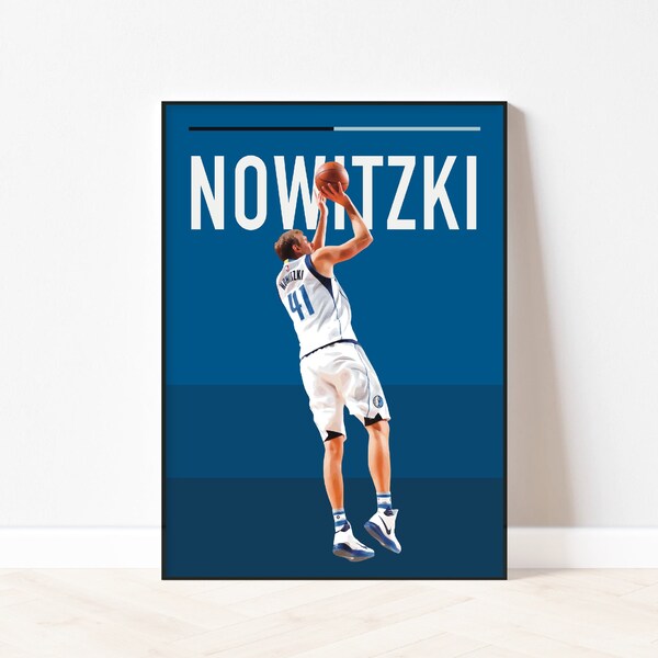 Dirk Nowitzki Poster - Etsy