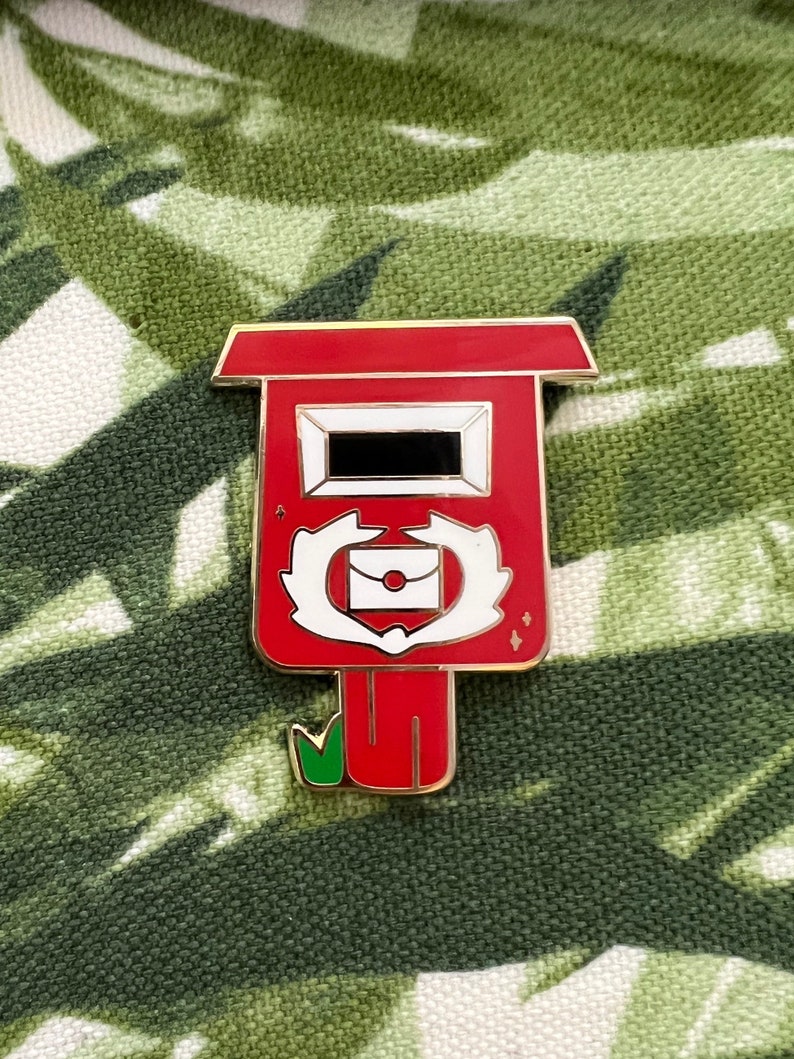 Legend of Zelda Windwaker Inspired Hard Enamel Pin Mailbox - Etsy