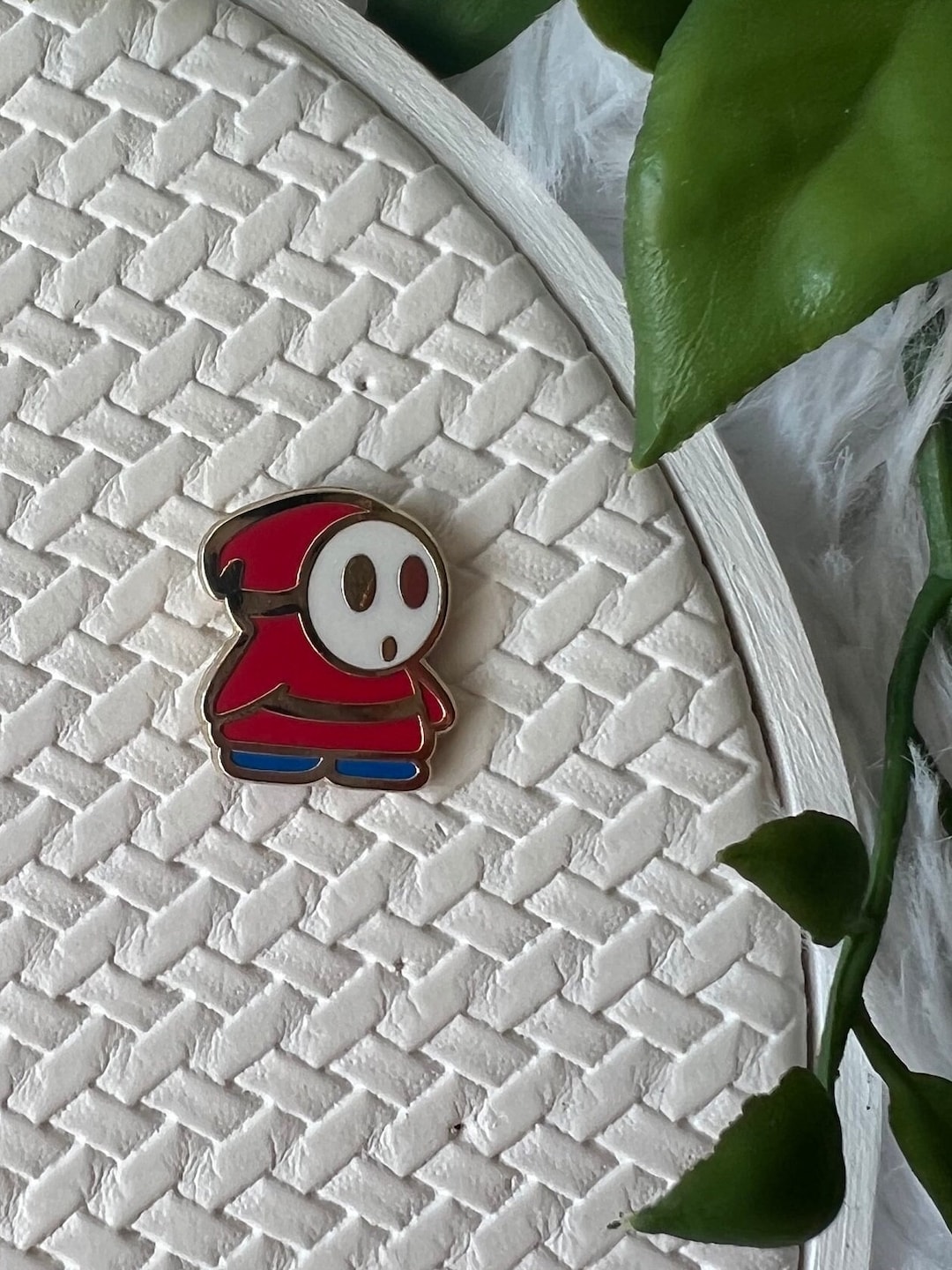 Mario Mini Pin Shy Guy Hard Enamel Pin - Etsy