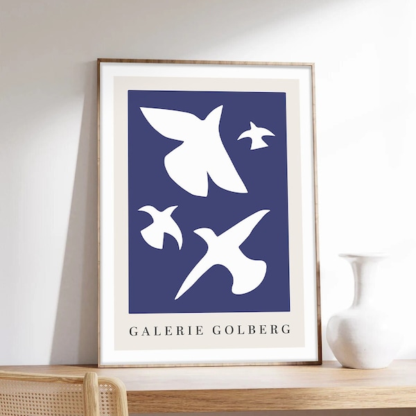 Matisse Birds Print - Etsy