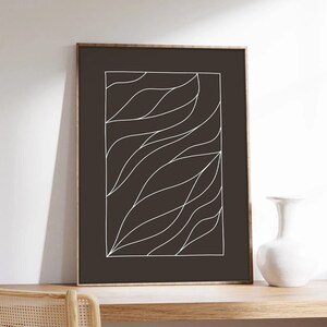 Minimalist Poster, Abstract Poster, Abstract Lines, Abstract Art ...
