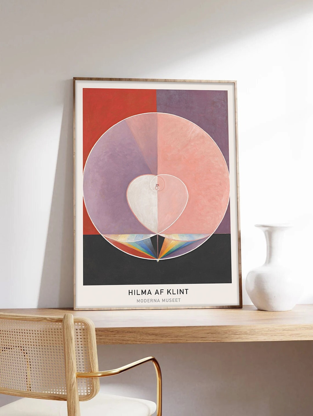 Hilma Af Klint Poster, Abstract Art, Dove De Klint, Exhibition Poster ...