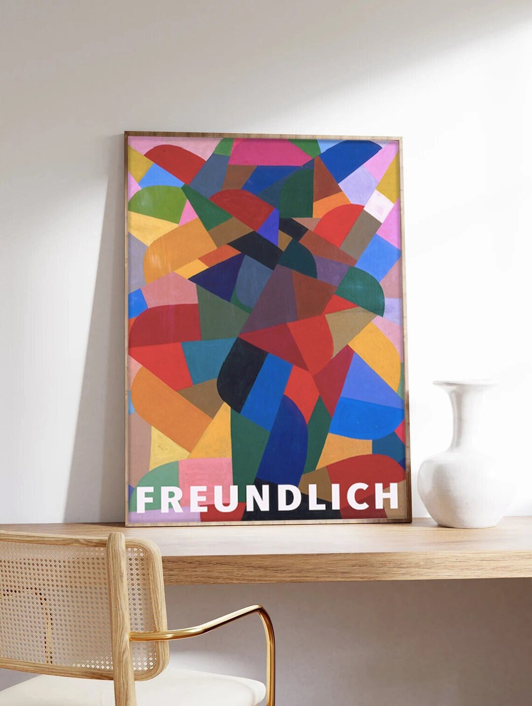 Freundlich Poster, Otto Freundlich, Abstract Art, Abstract Poster ...