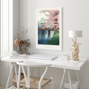 Japanese Print, Cherry Blossom, Japan Poster, Sakura Poster, Cherry ...
