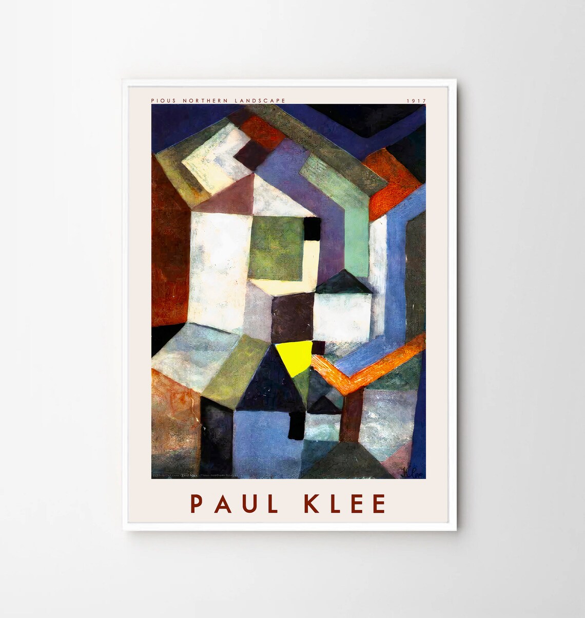 Paul Klee Poster Abstract Art Abstract Poster Northern - Etsy